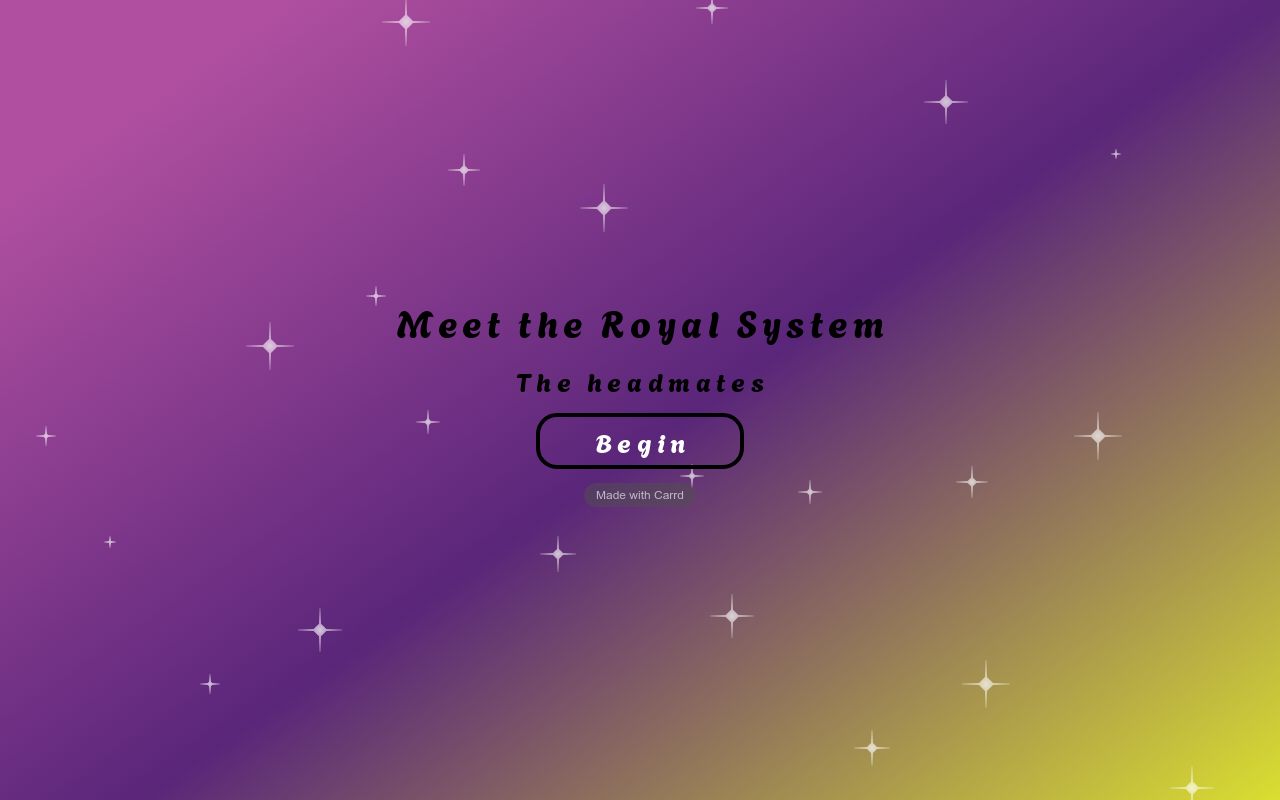 The Royal System